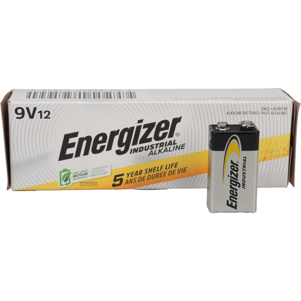 Energizer® - Standard Battery: Size 9V, Alkaline | MSC Direct