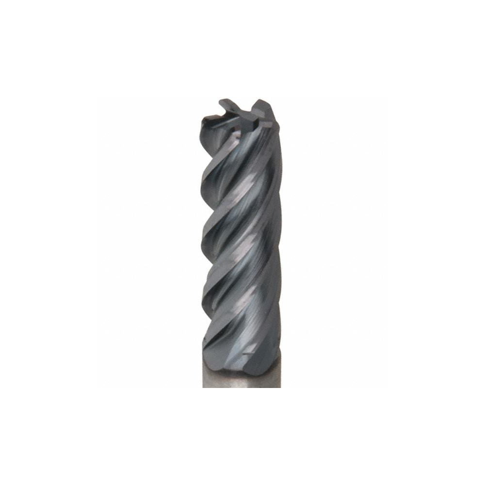 Kennametal - Corner Radius End Mill: 1/4" Dia, 3/4" LOC, 0.0300" Radius ...
