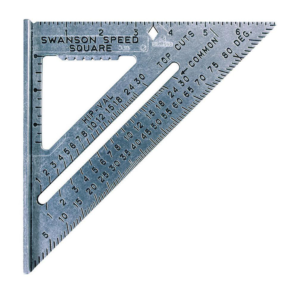 SAVAGE™ by SWANSON® - 7" Blade Length x 7" Base Length, Aluminum Rafter ...