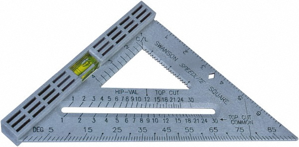 SAVAGE™ by SWANSON® - 8" Blade Length x 8" Base Length, Rafter Square ...