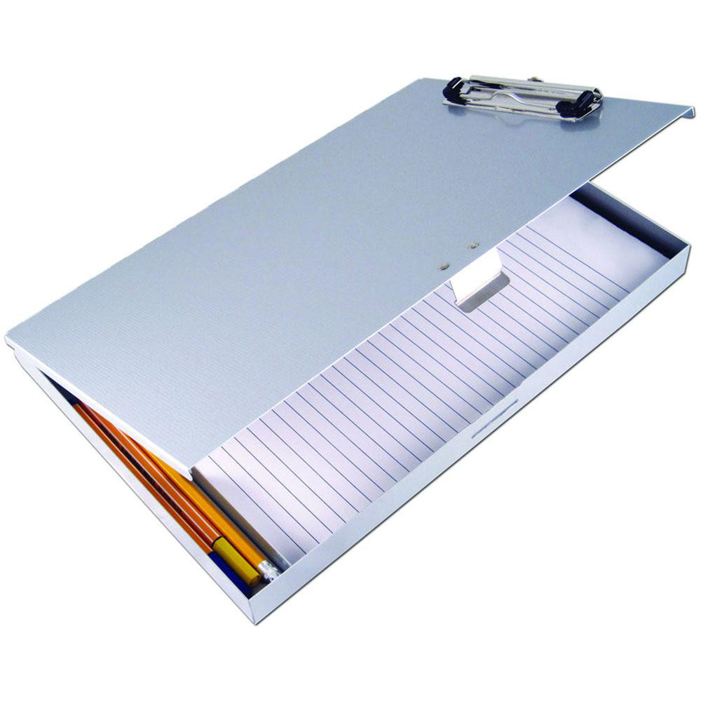 Saunders - 12" Long x 8-1/2" Wide Recycled Aluminum Clip Board | MSC Direct