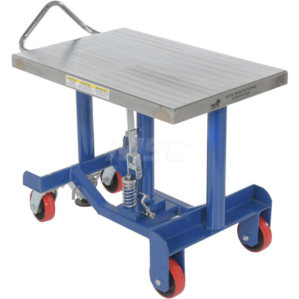 Vestil - 1,000 Lb Capacity Manual Post Lift Table - 92966050 - MSC ...
