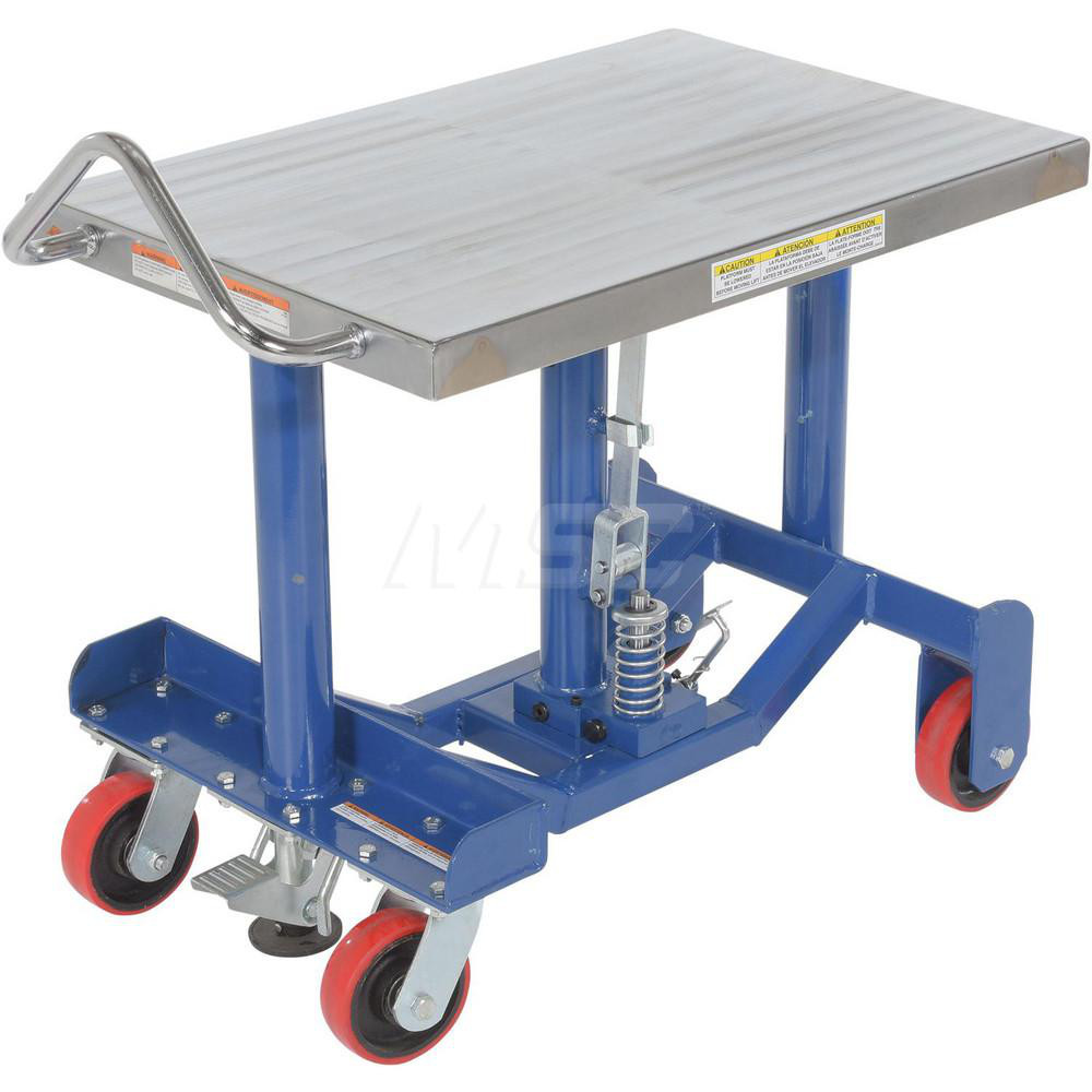 Vestil - 1,000 Lb Capacity Manual Post Lift Table - 92966050 - MSC ...