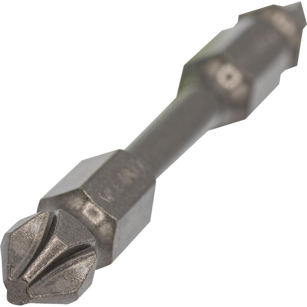 VEGA Industries - Power Screwdriver Bit: Double Ended Bit, 1/4" Hex, #2 ...