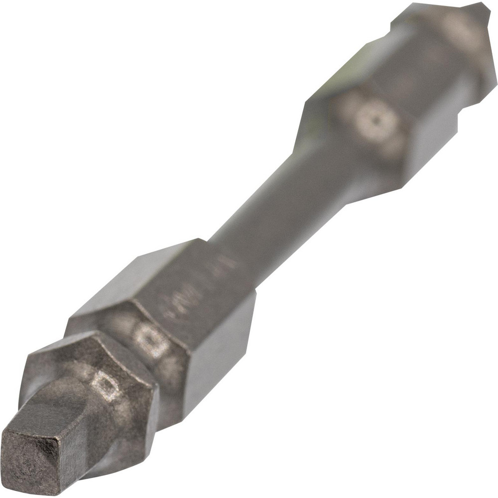 VEGA Industries - Power Screwdriver Bit: Double Ended Bit, 1/4" Hex, #2 ...