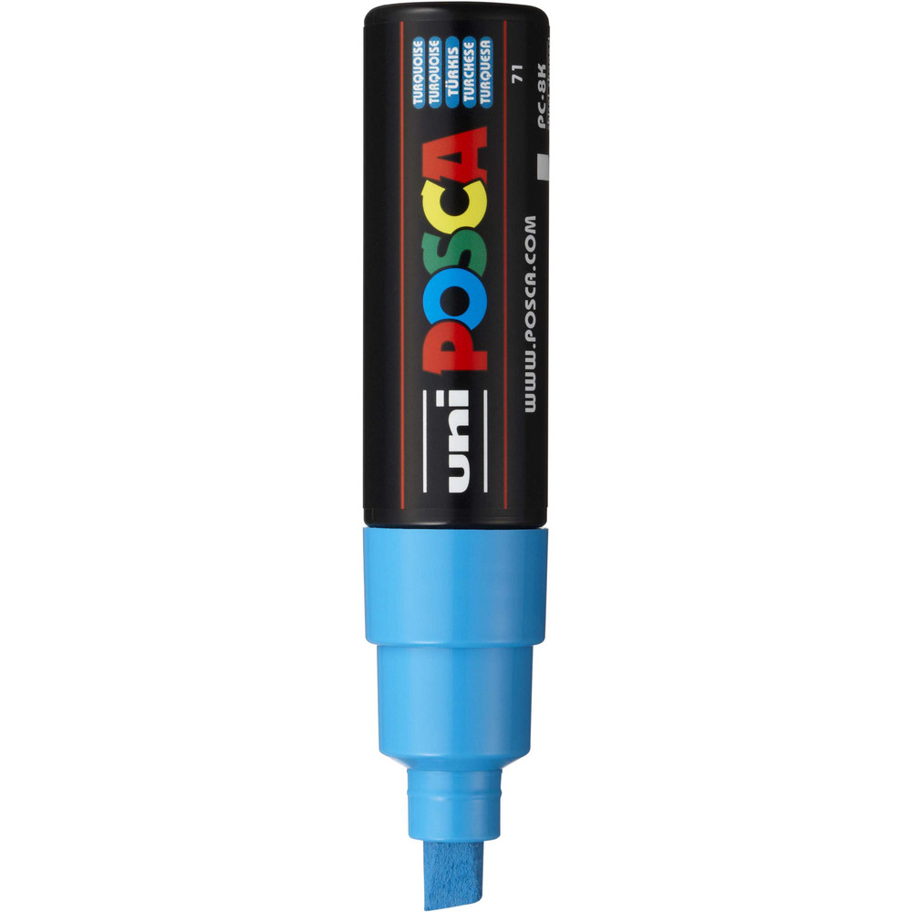 Uni-Ball - Liquid Paint Marker: Turquoise, Water-Based, Broad Tip | MSC ...