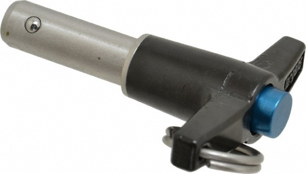Jergens - Push-Button Quick-Release Pin: T-Handle, 1/2" Pin Dia, 1 ...