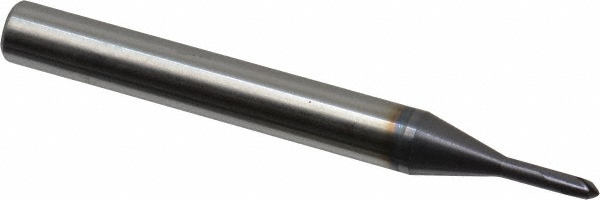 Accupro - 2mm Diam, 2mm LOC, 2 Flute Solid Carbide Ball End Mill ...