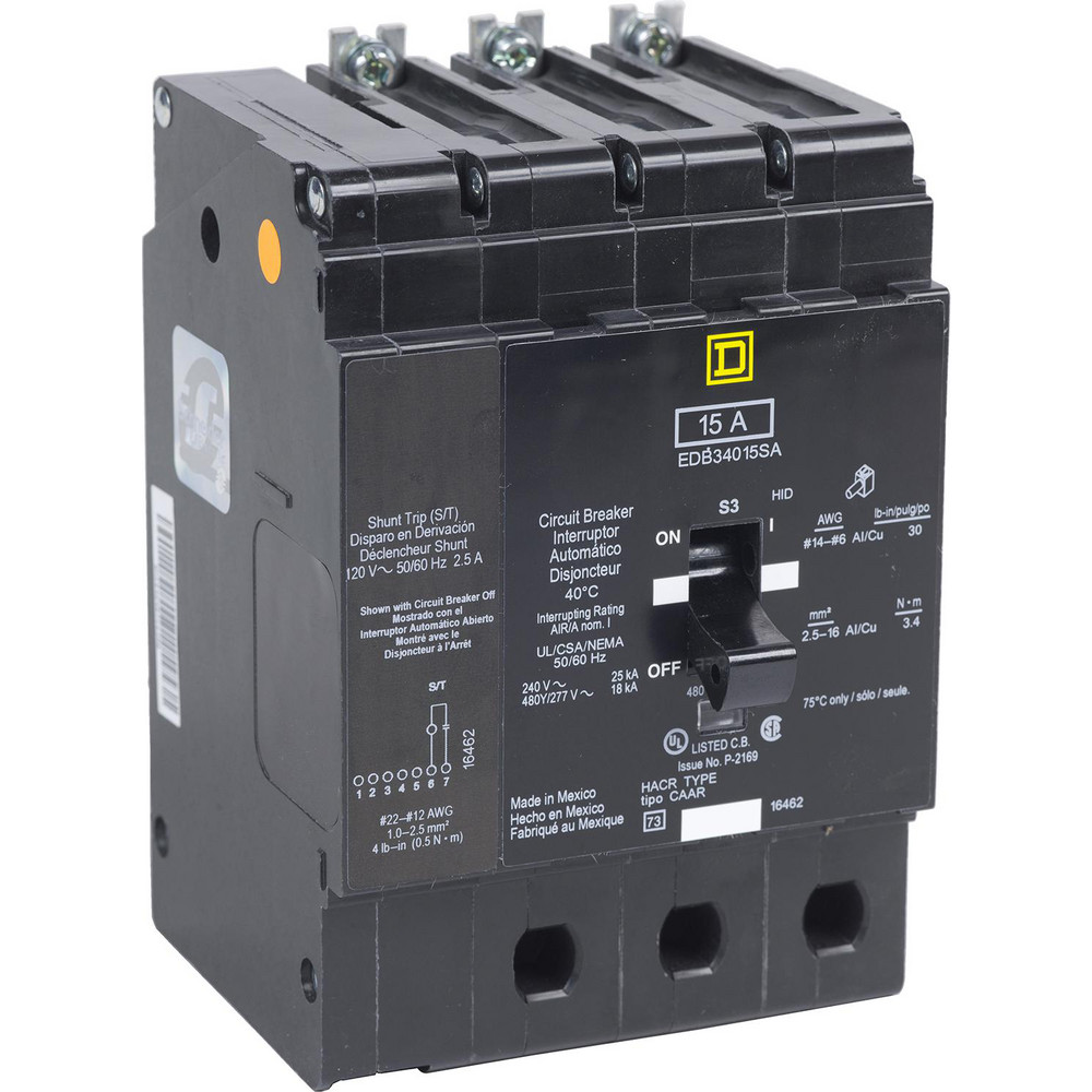 Square D - Circuit Breakers; Circuit Breaker Type: Miniature Circuit ...