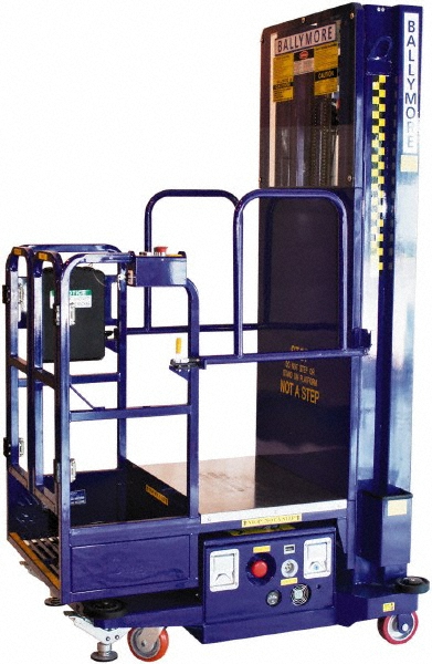 Ballymore - 650 Lb Capacity, 186" Lift Height, Battery Operated Power ...
