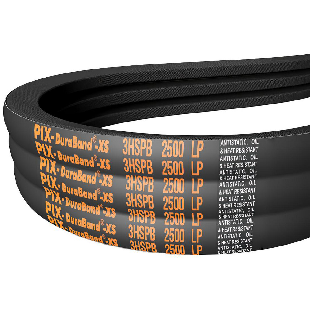 PIX - Banded V-Belt: Section 5V, 81.5000" Outside Length, 5/8" Belt ...