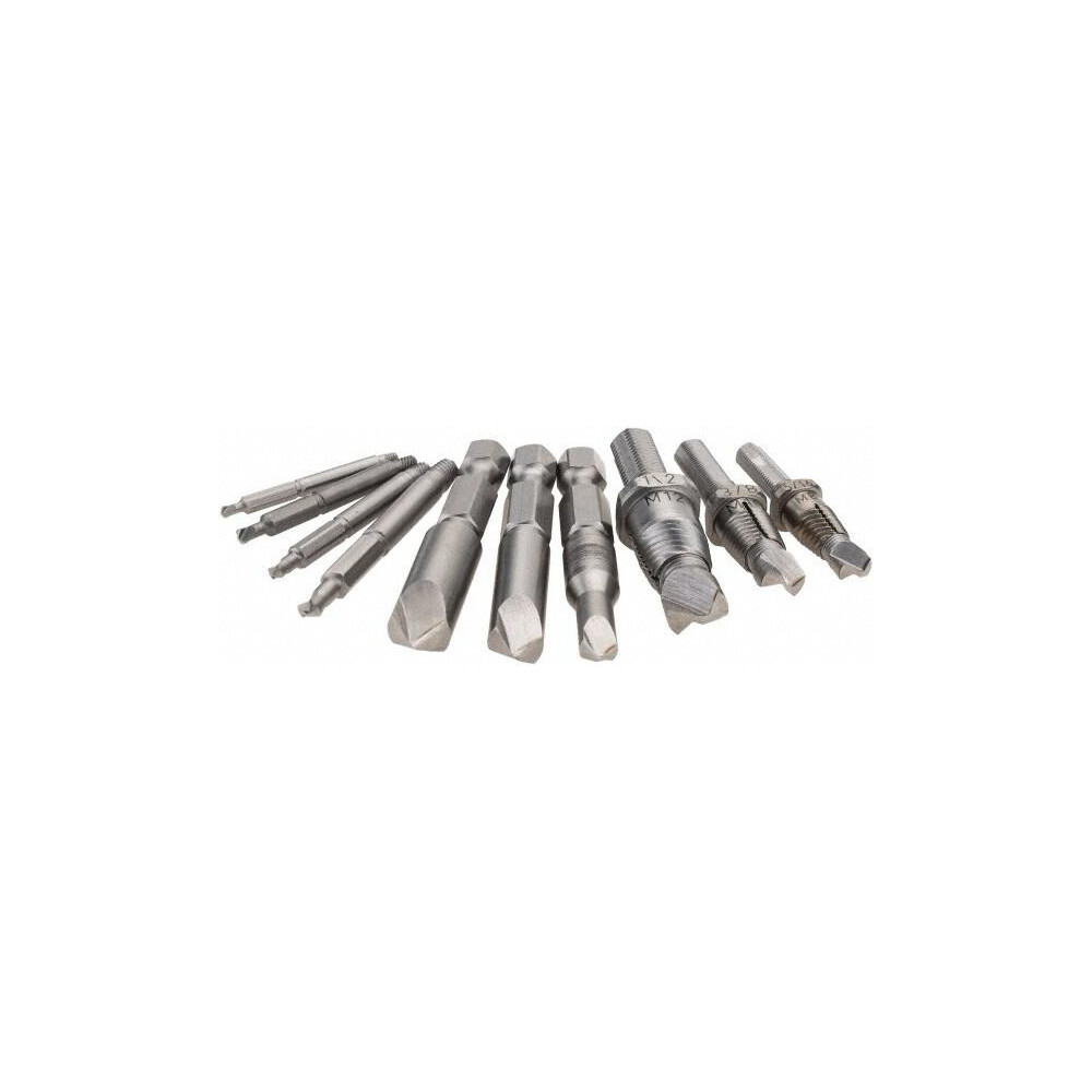 Alden - Screw Extractor & Drill: 10 Pc | MSC Direct
