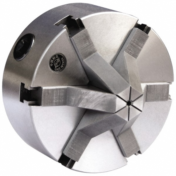 Gibraltar - Manual Lathe Chuck: 3", 6 Jaws, Self-Centering | MSC Direct