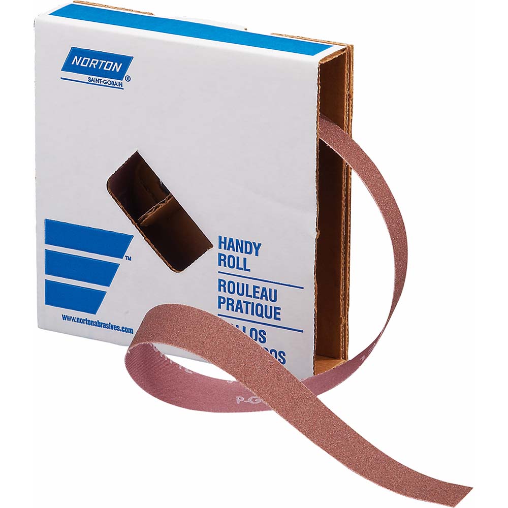 Norton 1 X 50 Yd 40 Grit Aluminum Oxide Shop Roll 93250413 MSC norton-1-x-50-yd-40-grit-aluminum-oxide-shop-roll-93250413-msc