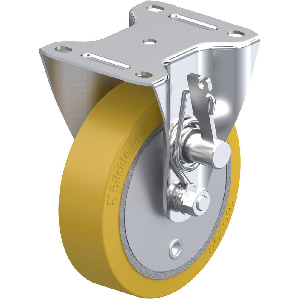 Blickle - Top Plate Casters: Mount Type: Plate; Number of Wheels: 1.000 ...