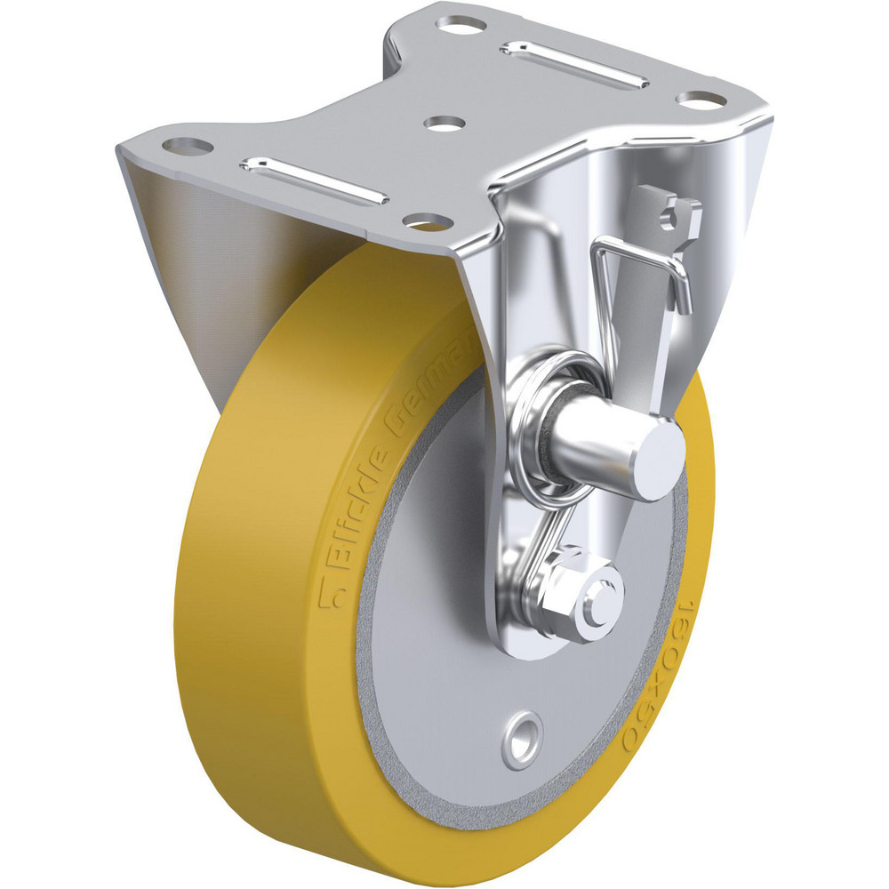 Blickle - Top Plate Casters: Mount Type: Plate; Number of Wheels: 1.000 ...