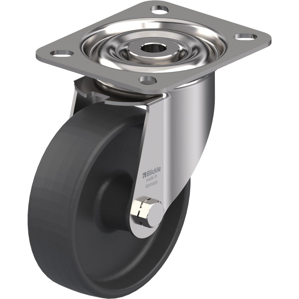 Blickle - Top Plate Casters: Mount Type: Plate; Number of Wheels: 1.000 ...