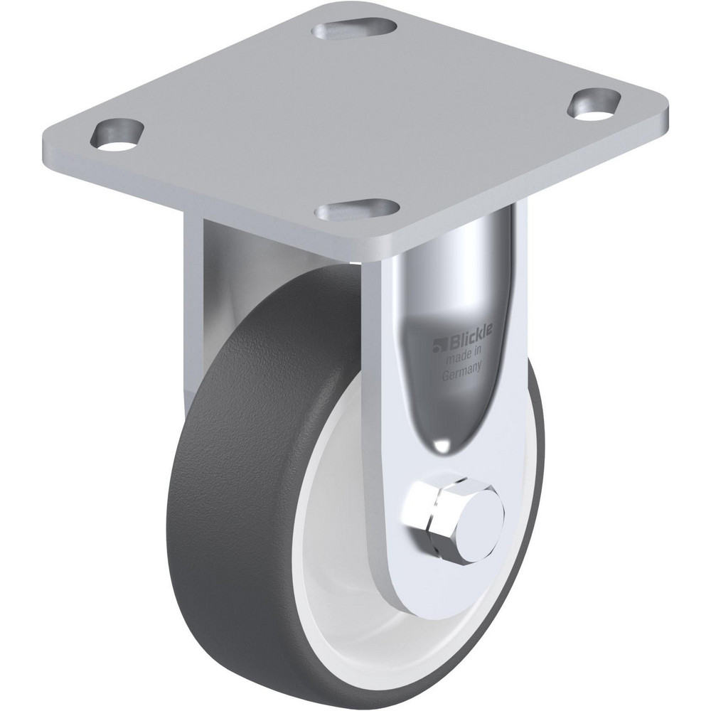 Blickle - Top Plate Casters: Mount Type: Plate; Number of Wheels: 1.000 ...