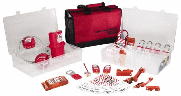 Master Lock - 23 Piece Electrical Lockout Kit | MSC Direct
