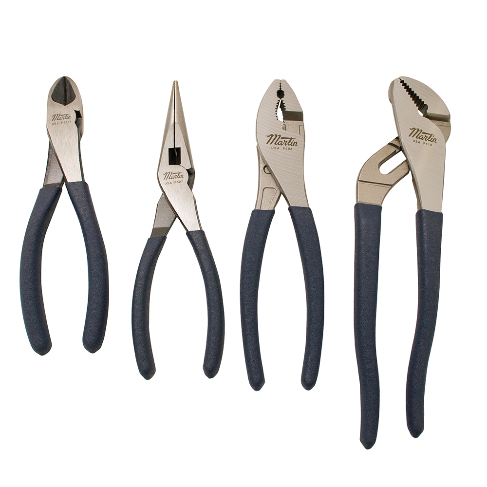 Martin Tools - 4PC 7-7/8-9-3/4" GP PLIER SET | MSC Direct