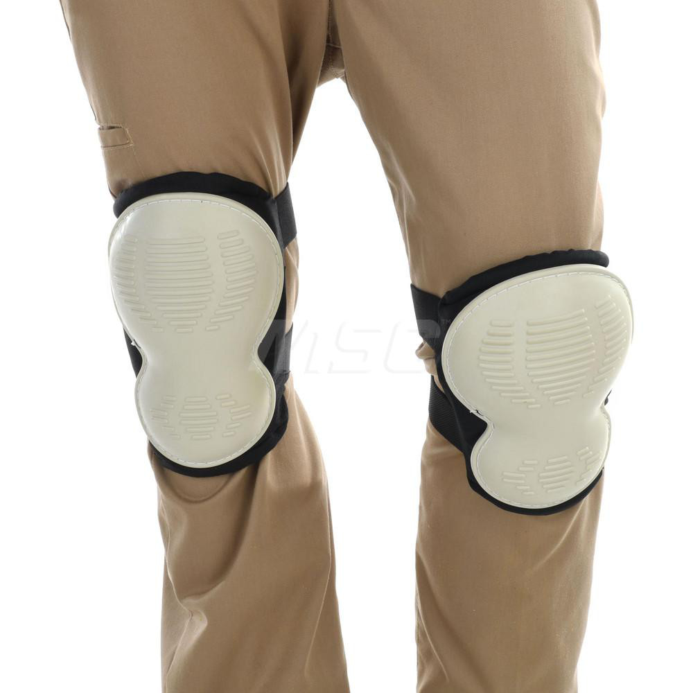 PRO-SAFE - Knee Pad: 2 Strap, Hook & Loop Closure, Universal | MSC Direct