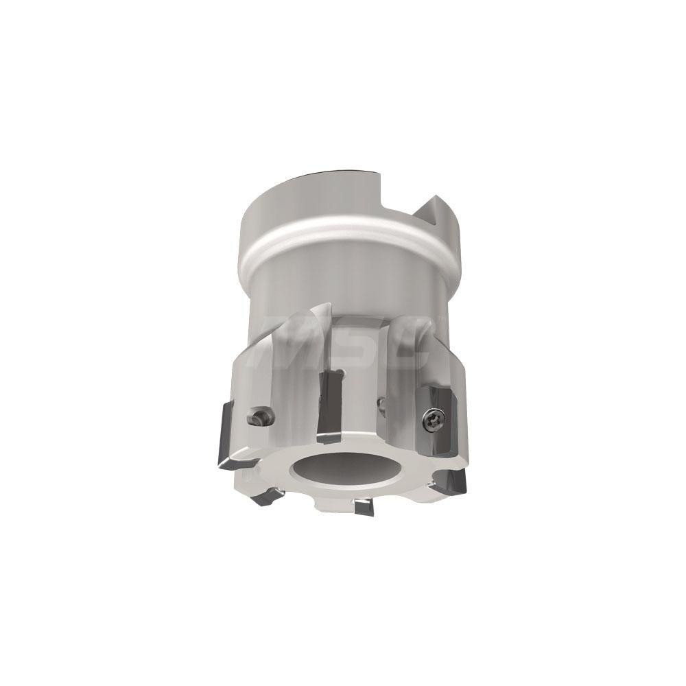 Iscar - 40mm Cut Diam, 22mm Arbor Hole Diam, 7.7mm Max Depth, Indexable Square-Shoulder Face ...