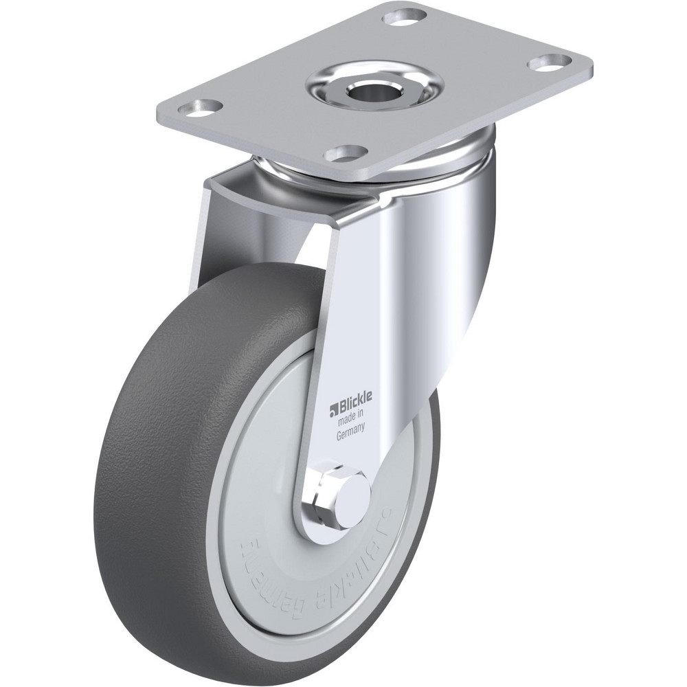 Blickle - Top Plate Casters: Mount Type: Plate; Number of Wheels: 1.000 ...