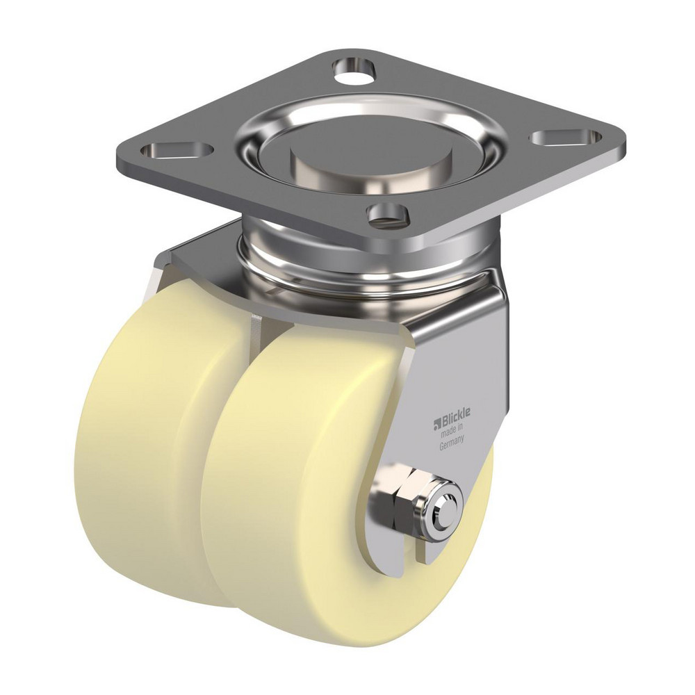 Blickle - Top Plate Casters: Plate, 1.000, 3-1/8 | MSC Direct