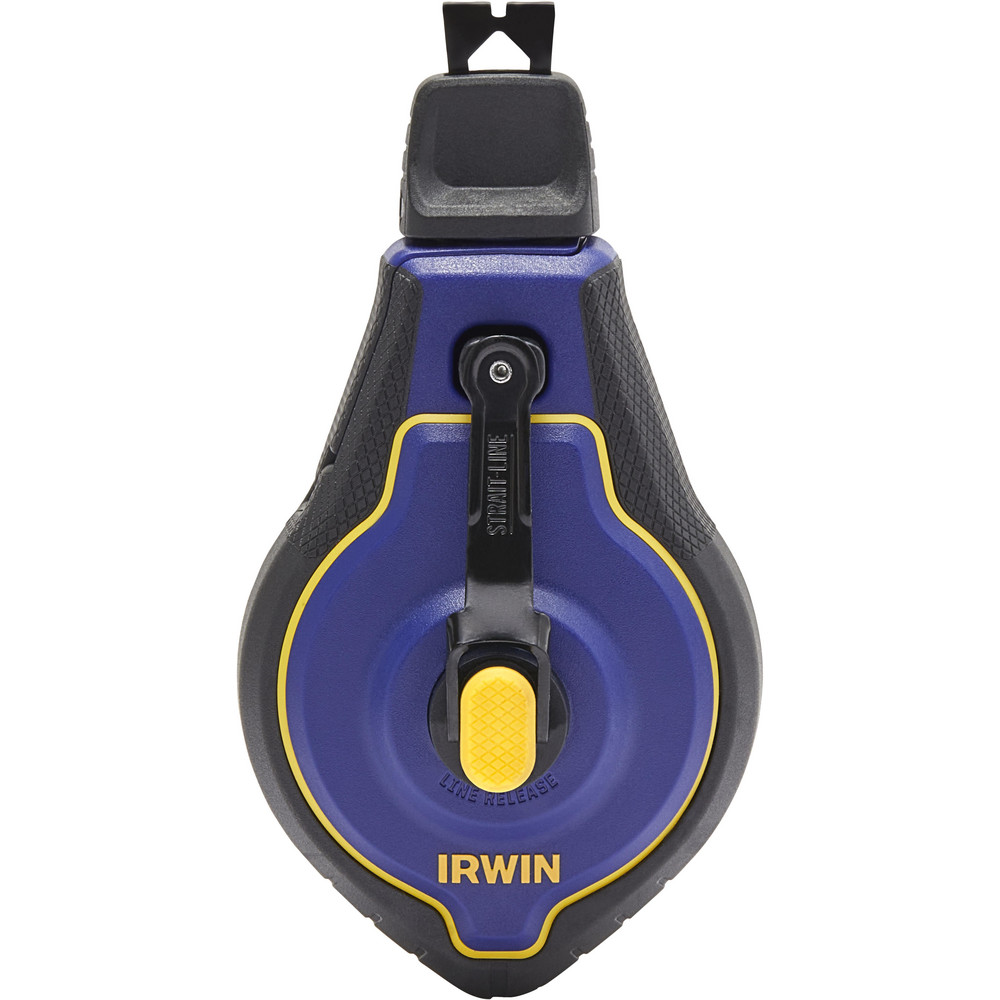 Irwin - Chalk Line Reels: Compact, 100 ft, 1.8, Blue | MSC Direct