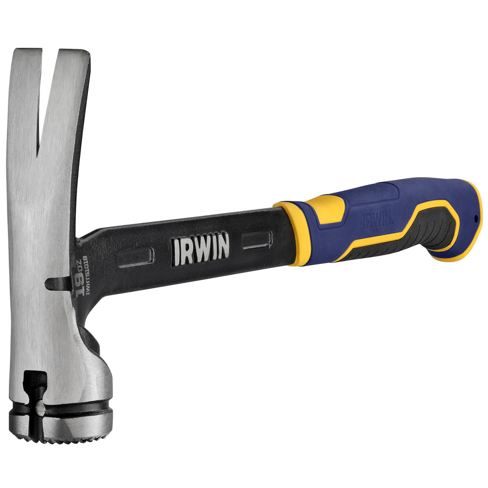 Irwin - Nail & Framing Hammers: Claw Style: Straight; Head Weight (Lb): 1.1875; Head Weight (Oz ...