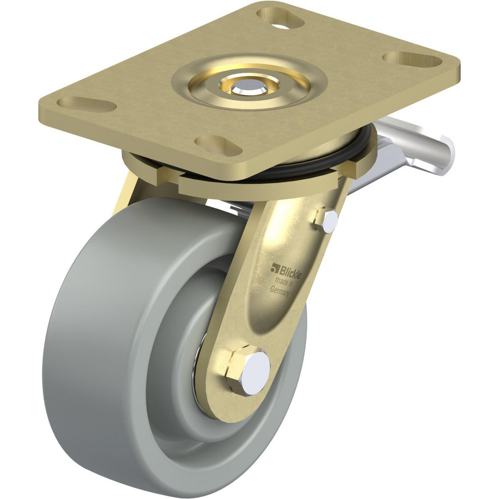 Blickle - Top Plate Casters; Mount Type: Plate; Number of Wheels: 1.000 ...