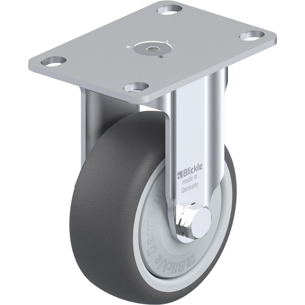 Blickle - Top Plate Casters: Mount Type: Plate; Number of Wheels: 1.000 ...