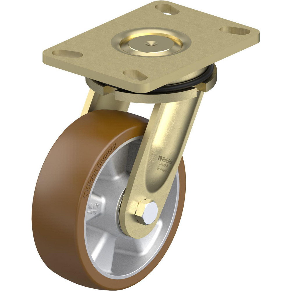 Blickle - Top Plate Casters: Mount Type: Plate; Number of Wheels: 1.000 ...