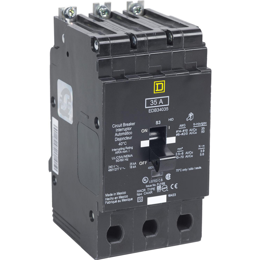 Square D - Circuit Breakers: Circuit Breaker Type: Miniature Circuit ...