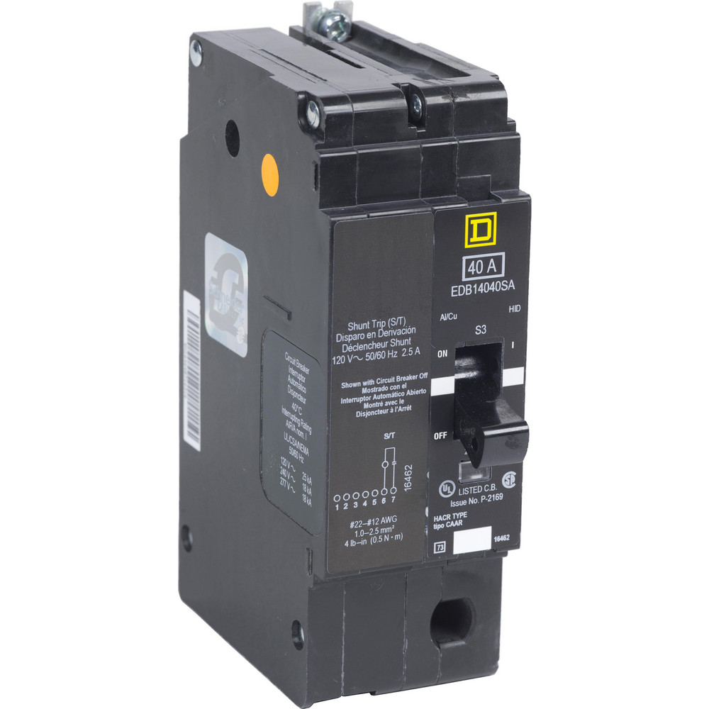 Square D - Circuit Breakers: Circuit Breaker Type: Miniature Circuit ...
