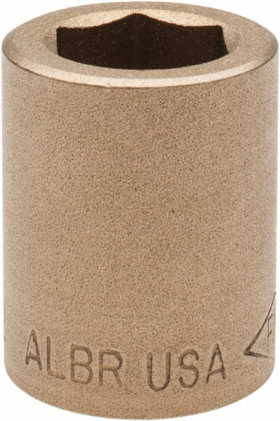 Ampco - Standard Hand Socket: 1/2" Drive, 19/32" Socket, 6-Point | MSC ...
