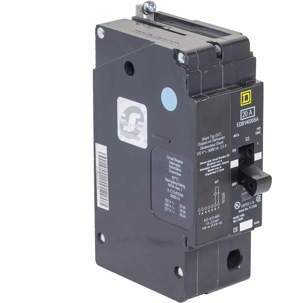 Square D - Circuit Breakers: Circuit Breaker Type: Miniature Circuit ...