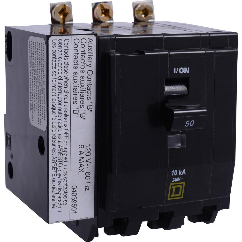 Square D - Circuit Breakers: Miniature Circuit Breaker, 60, 120/240V, 8 ...