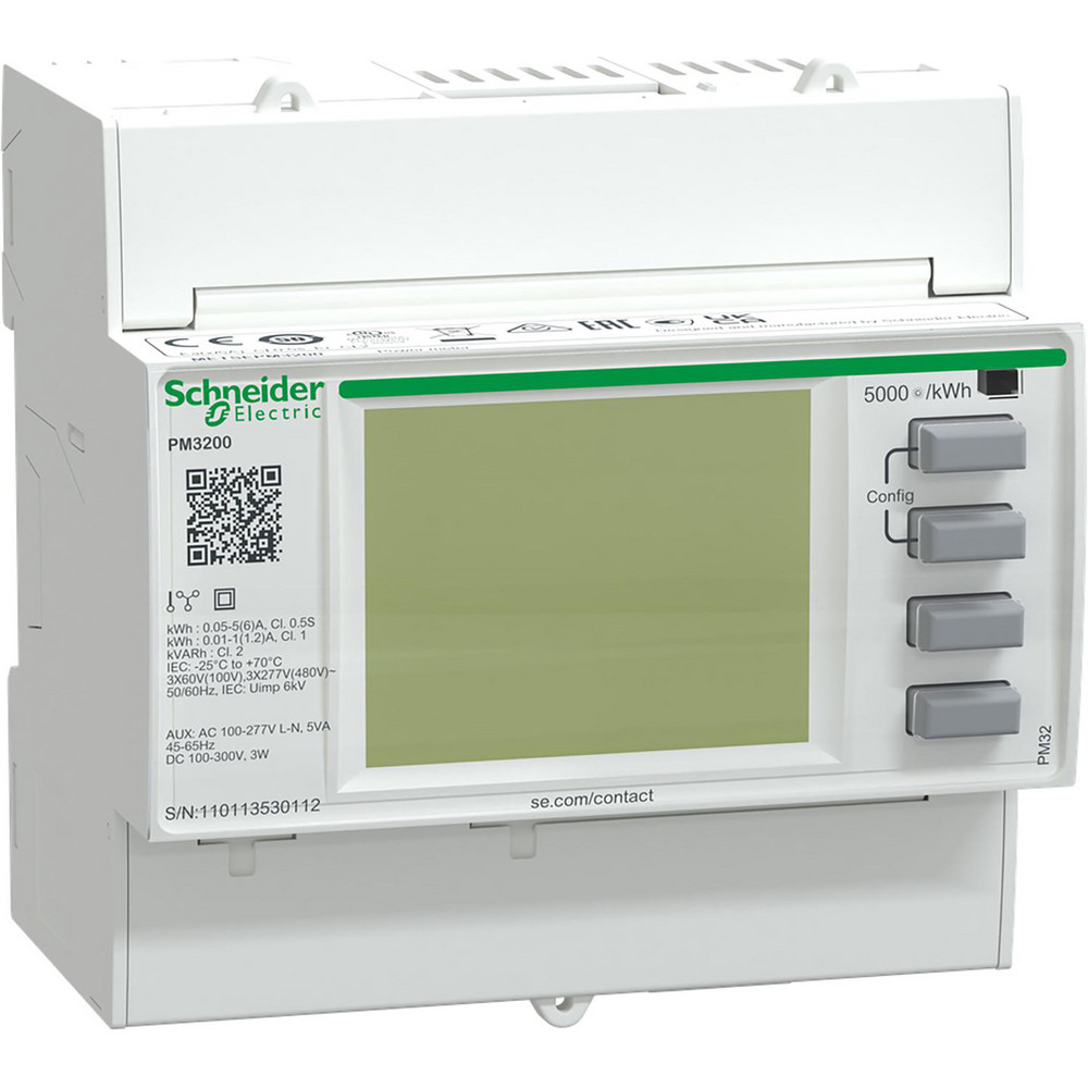 Schneider Electric - Power Meters & Analyzers: Meter Type: Power Meter; Application: Energy cost ...