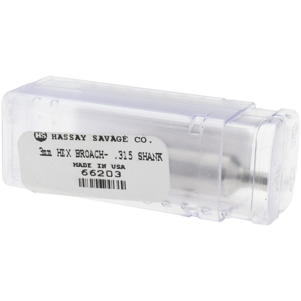 Hassay-Savage - 3mm Hexagon Rotary Broach | MSC Direct