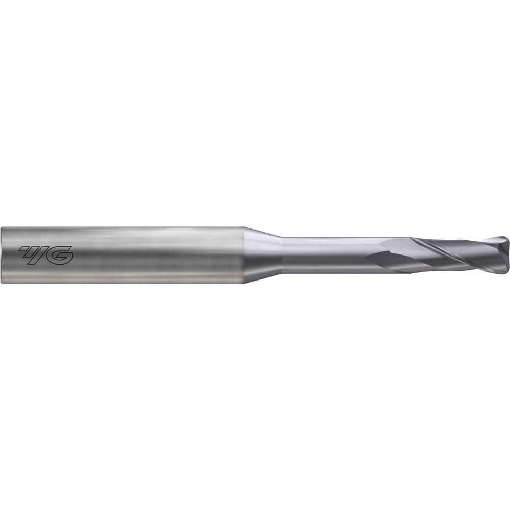 YG-1 - 4G Mill Corner Radius End Mill: 3/64" Dia, 1/16" LOC, 0.0080 ...