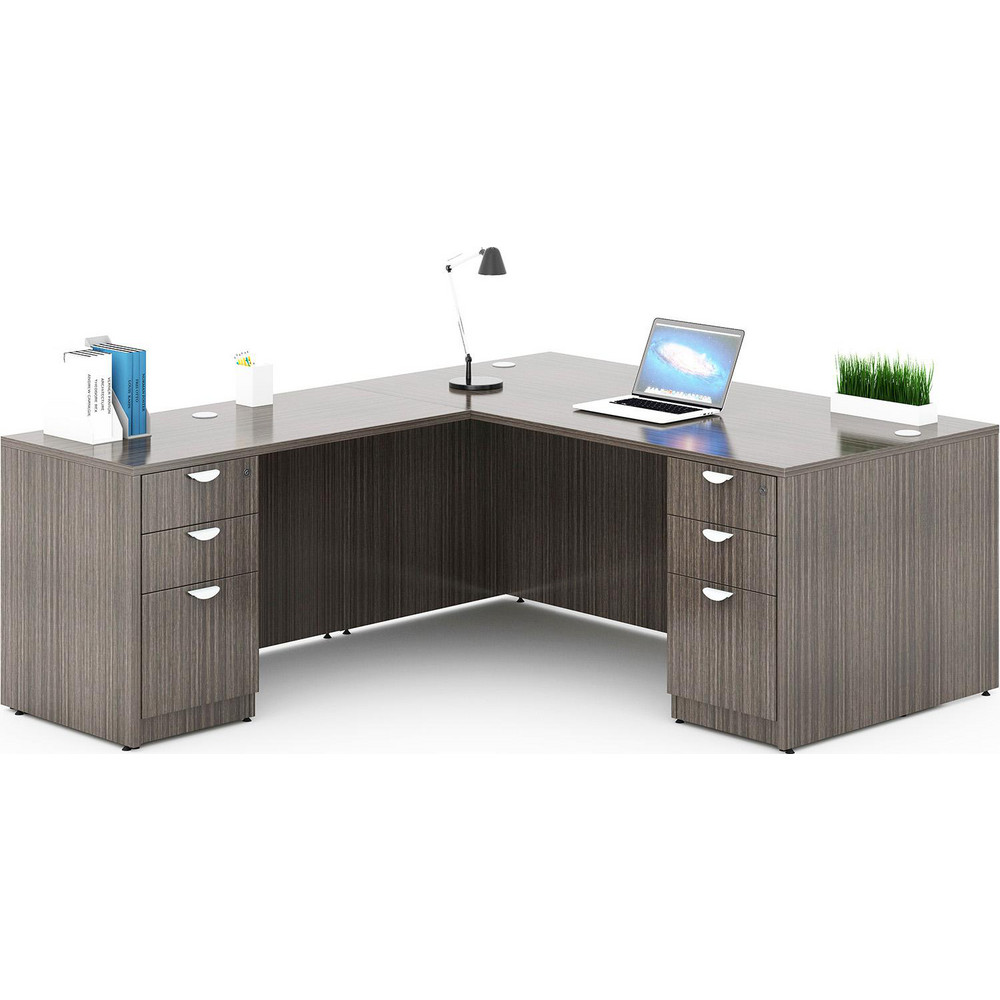 Boss Office Products - Office Desks: Desk Type: L-Shaped Workstation ...
