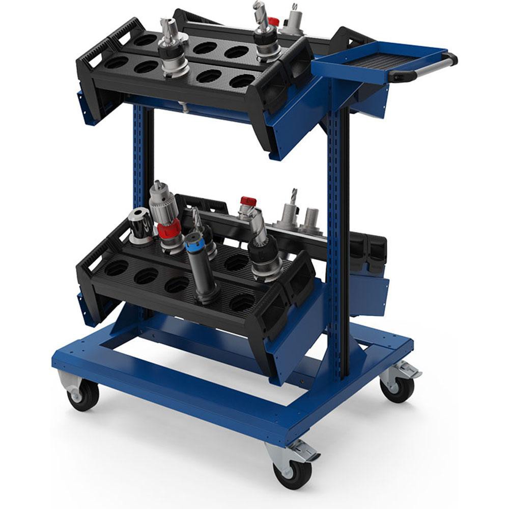 Rousseau Metal - CNC Storage Carts: Style: CNC Tool Cart Frame; Taper ...