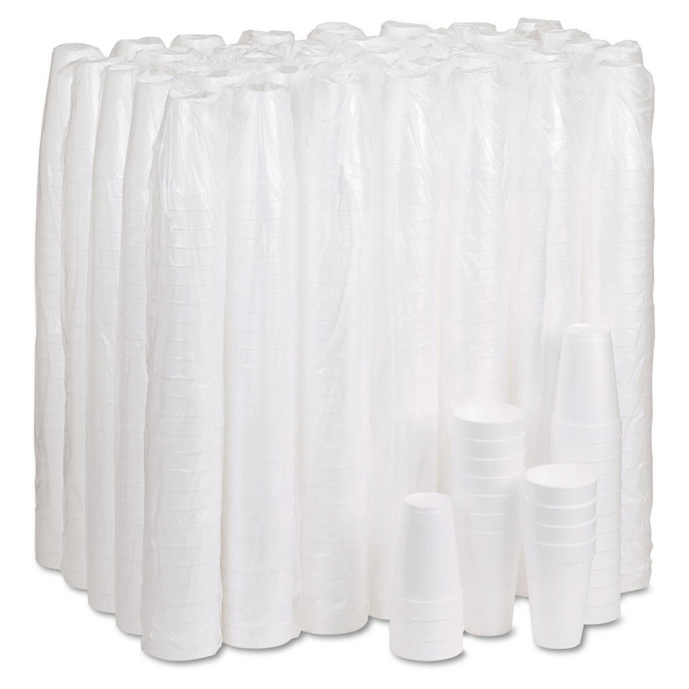 DART - Pack of (1000), Dart Foam Hot/Cold Cups, 16 oz | MSC Direct