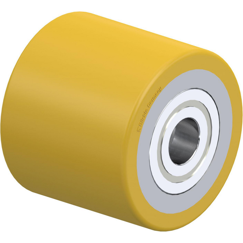 Blickle - Rigid & Swivel Caster Wheel: Polyurethane, 3-1/8" Dia, 2-3/4 ...