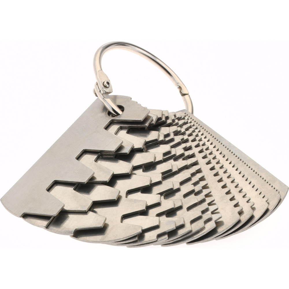 SPI - 6 to 80mm Pitch, 14 Leaf Gear Tooth Gage | MSC Direct