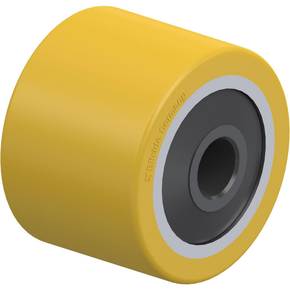Blickle - Rigid & Swivel Caster Wheel: Polyurethane, 3-1/4" Dia, 2-3/8 ...