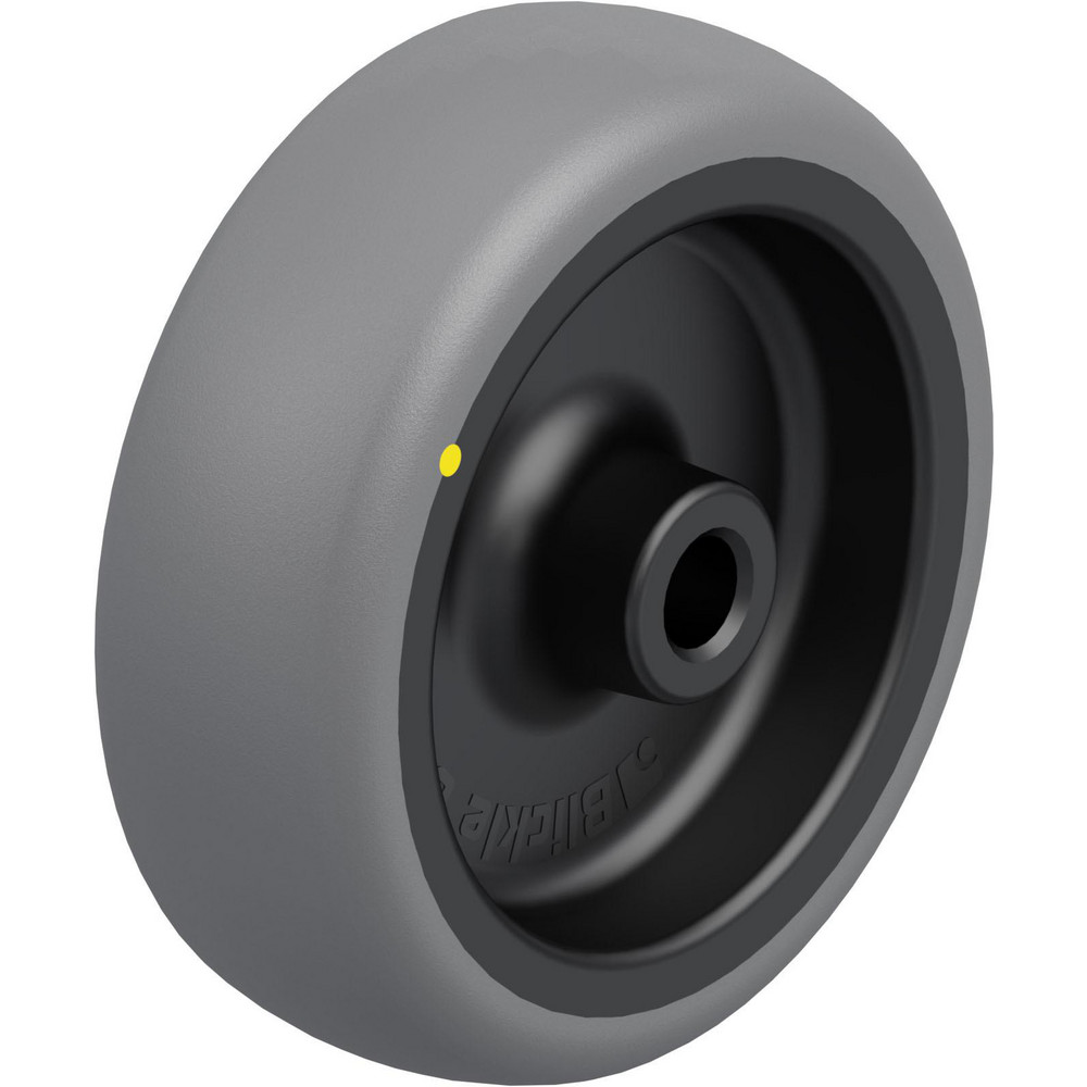 Blickle - Rigid & Swivel Caster Wheel: Rubber, 3" Dia, 1" Wide | MSC Direct