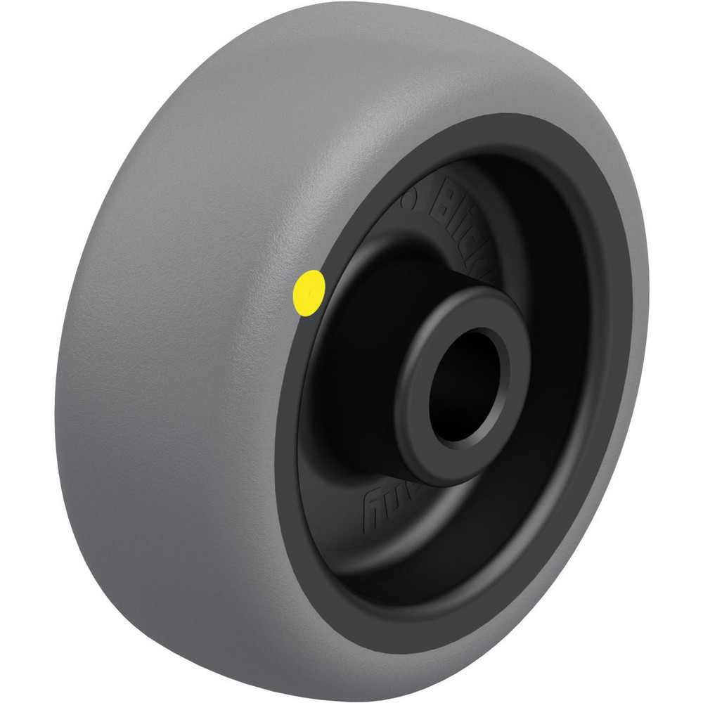 Blickle - Rigid & Swivel Caster Wheel: Rubber, 2" Dia, 3/4" Wide | MSC ...
