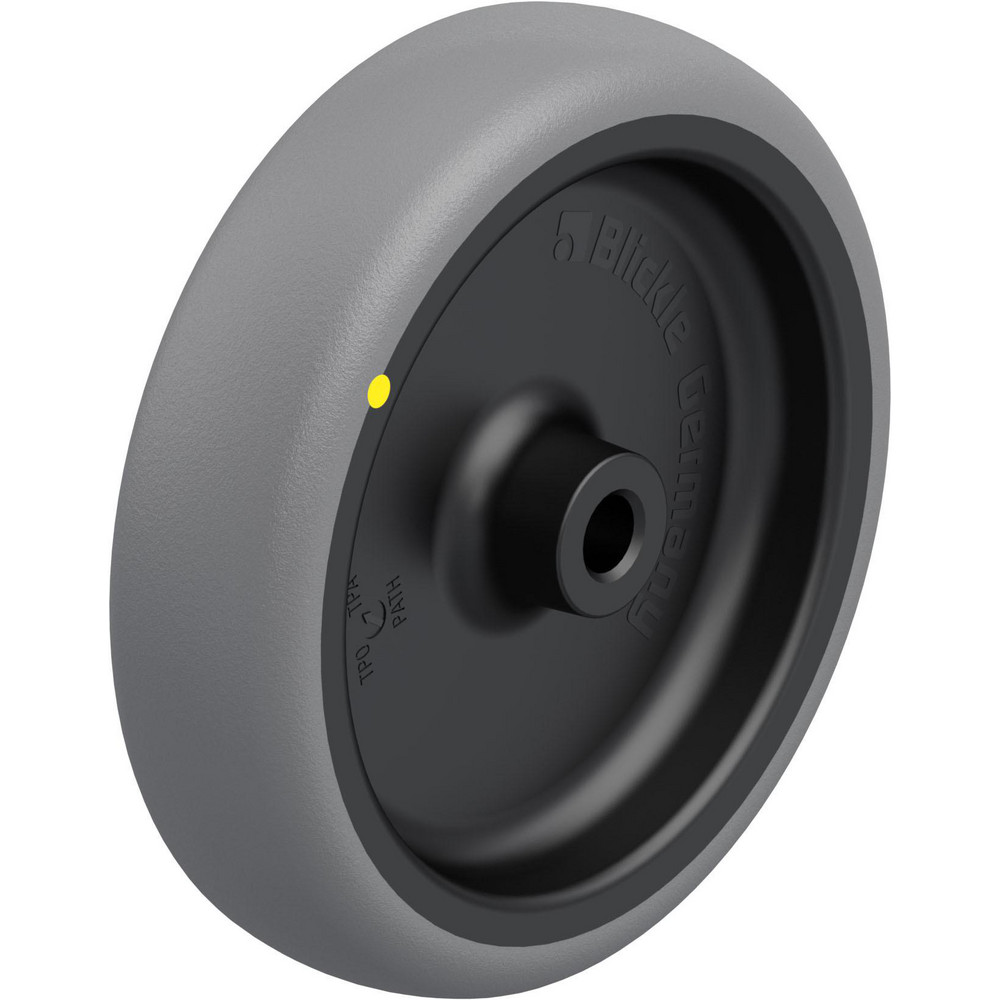 Blickle - Rigid & Swivel Caster Wheel: Rubber, 4" Dia, 1" Wide | MSC Direct